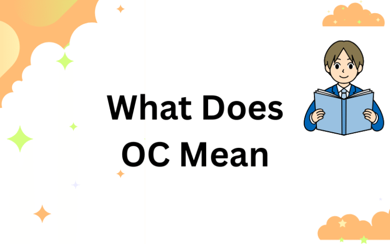 What Does OC Mean in Texts and Online? (It's Not Just One Thing ...